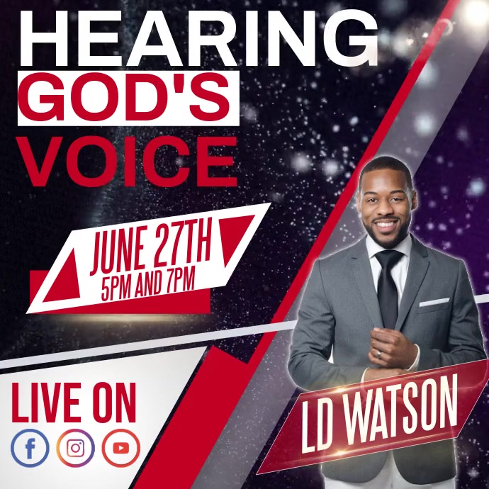 CHURCH YOUTUBE THUMBNAIL TEMPLATE | PosterMyWall