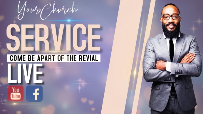 CHURCH YOUTUBE THUMBNAIL TEMPLATE | PosterMyWall