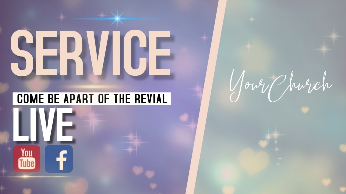 CHURCH YOUTUBE THUMBNAIL TEMPLATE | PosterMyWall