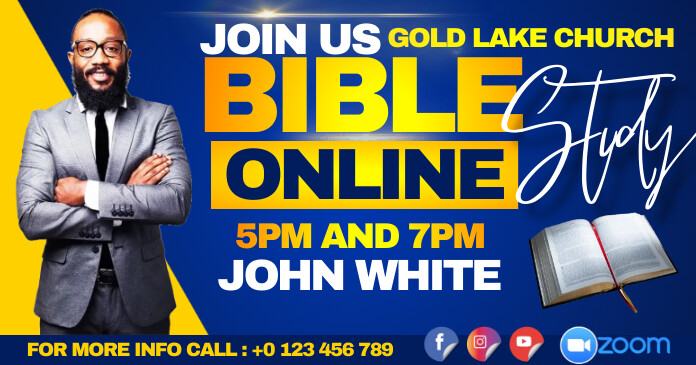 CHURCH YOUTUBE THUMBNAIL TEMPLATE | PosterMyWall