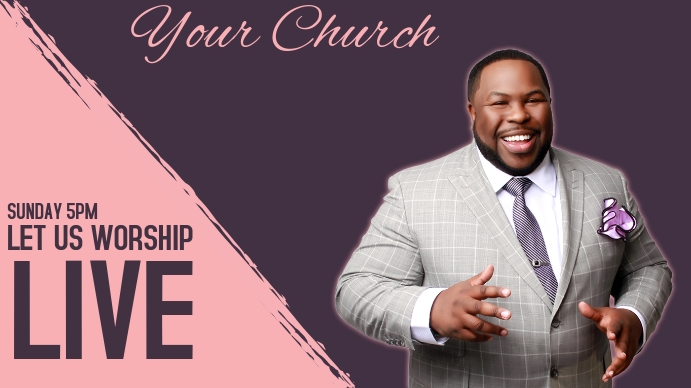 CHURCH YOUTUBE THUMBNAIL TEMPLATE | PosterMyWall