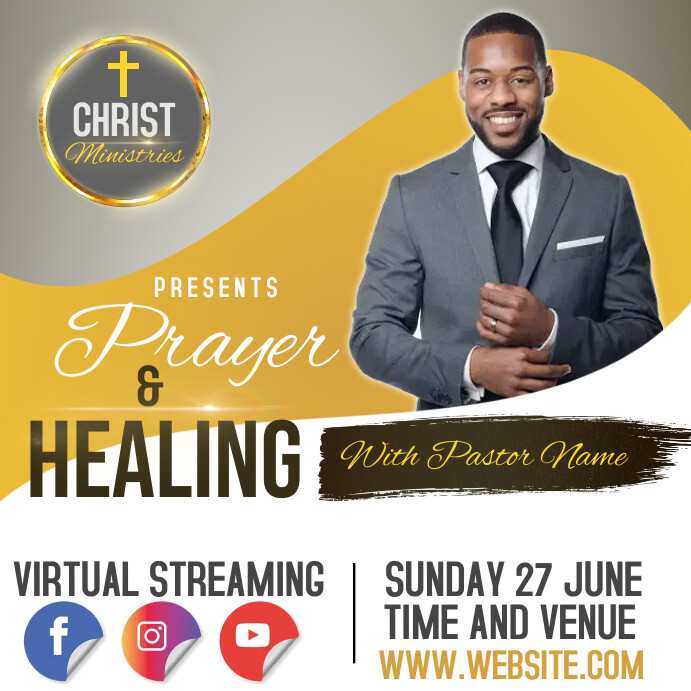 CHURCH YOUTUBE THUMBNAIL VIDEO TEMPLATE | PosterMyWall