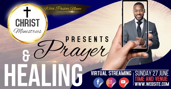 CHURCH YOUTUBE THUMBNAIL VIDEO TEMPLATE | PosterMyWall