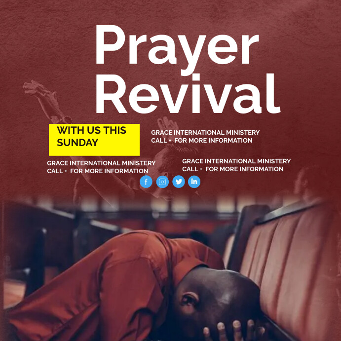 CHURH (8) Template | PosterMyWall