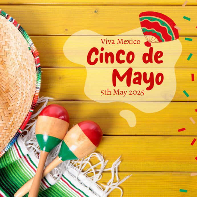 Cinco De mayo day Template | PosterMyWall