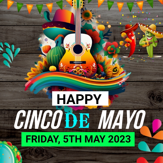 Cinco de mayo Template | PosterMyWall