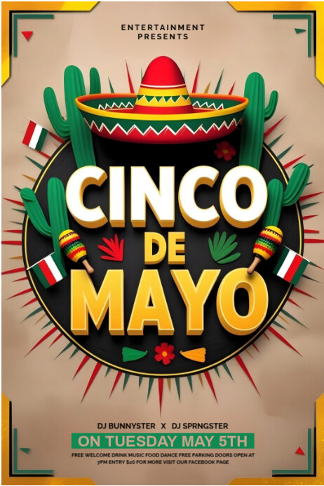 Copy of Cinco de mayo | PosterMyWall