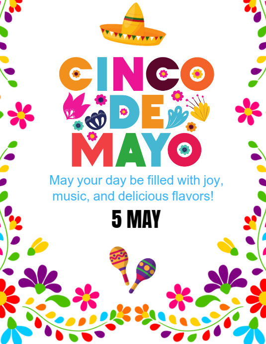 Cinco de mayo Template | PosterMyWall
