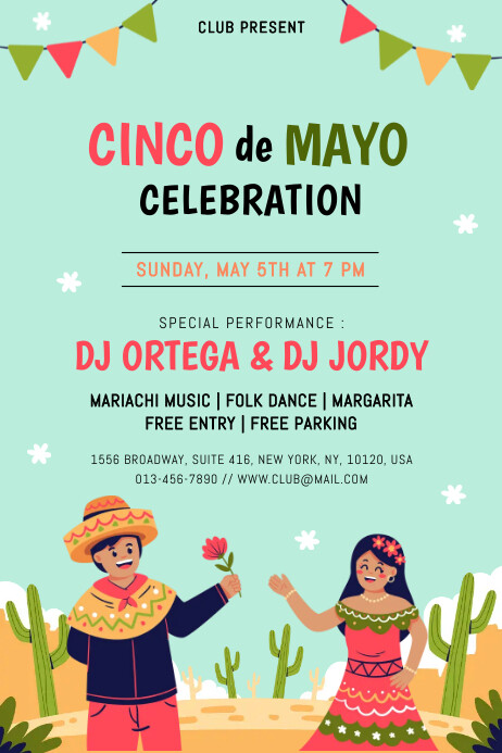 cinco de mayo Template | PosterMyWall