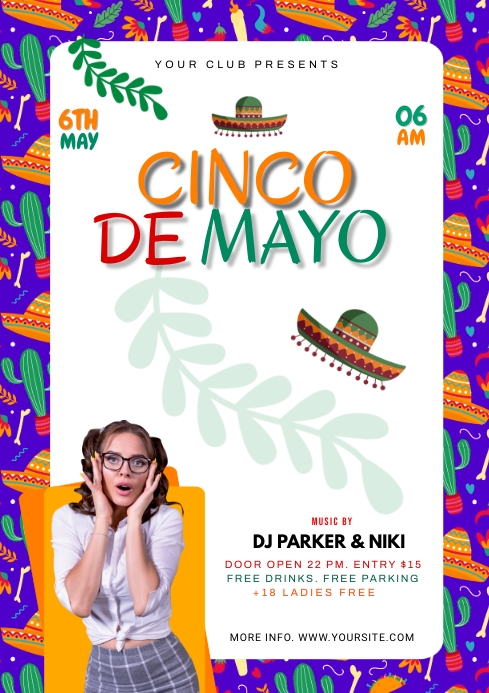 CINCO DE MAYO Template | PosterMyWall