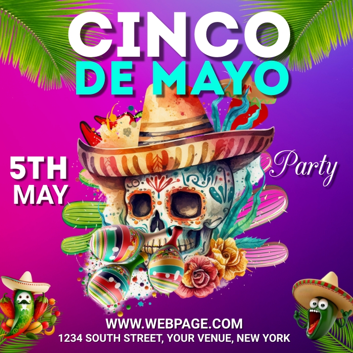 cinco de mayo Template | PosterMyWall