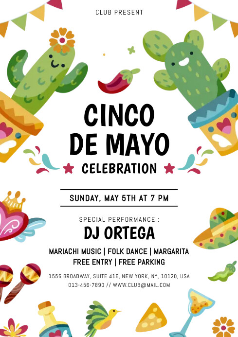 cinco de mayo Template | PosterMyWall
