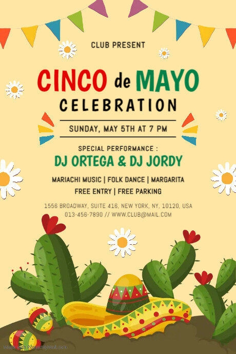 cinco de mayo Template | PosterMyWall