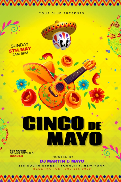 CINCO DE MAYO Template | PosterMyWall