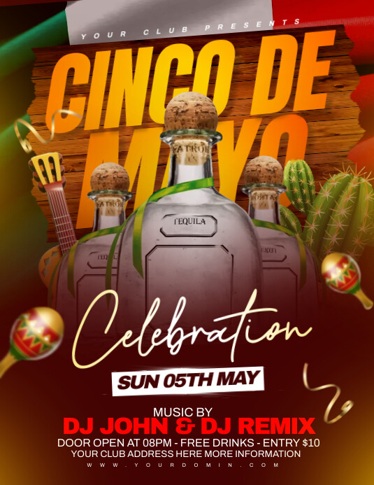 Cinco de Mayo Template | PosterMyWall