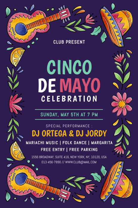cinco de mayo Template | PosterMyWall