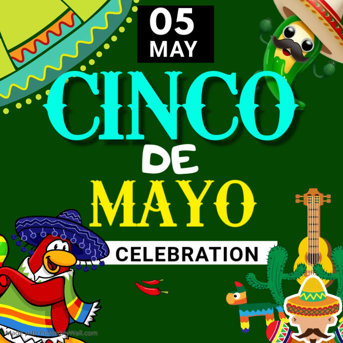 Cinco de mayo Template | PosterMyWall