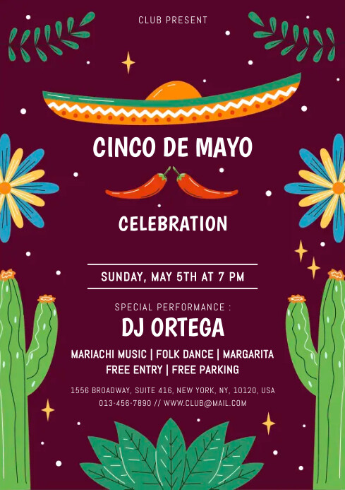 cinco de mayo Template | PosterMyWall