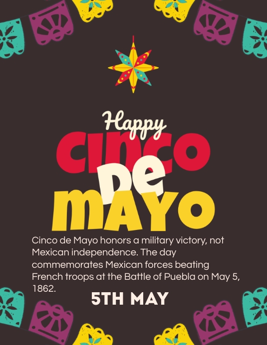 Cinco de mayo Template | PosterMyWall