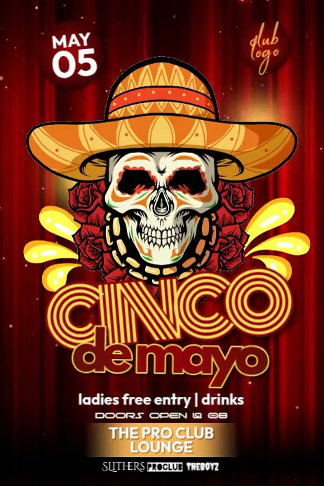Cinco de Mayo Flyer Template | PosterMyWall