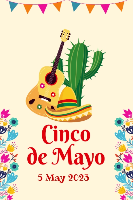 Cinco De Mayo Greeting Template | PosterMyWall