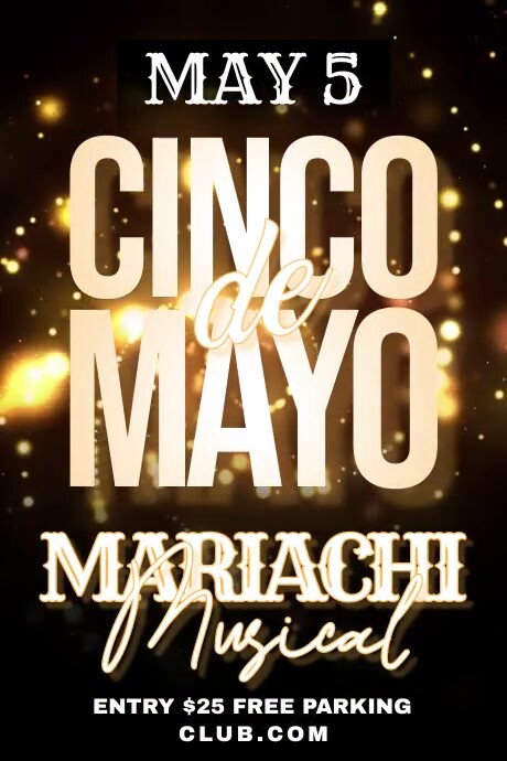 Modèle Cinco de Mayo Musical Mariachi | PosterMyWall