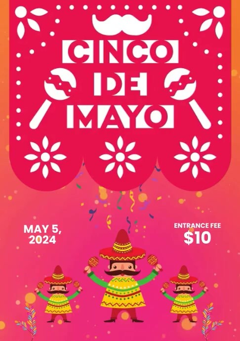 Cinco de Mayo Party Template | PosterMyWall