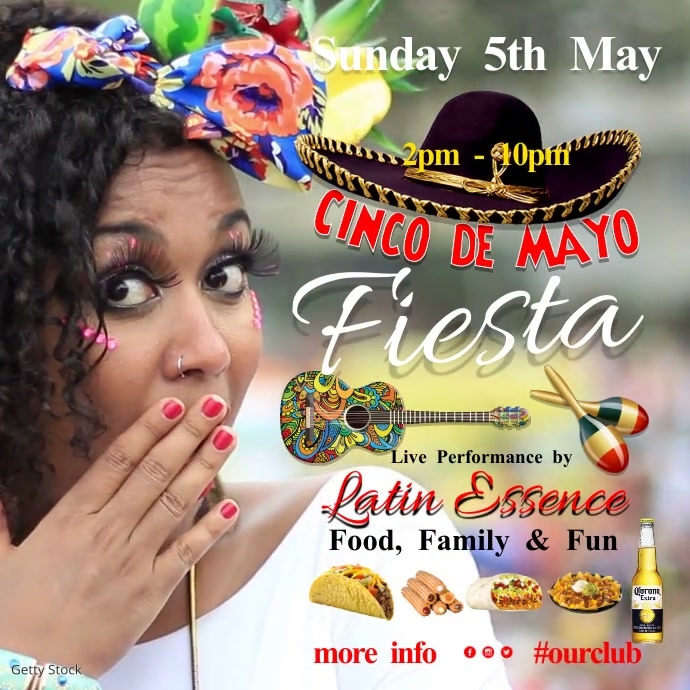 Copy of Cinco de Mayo party Invitation | PosterMyWall