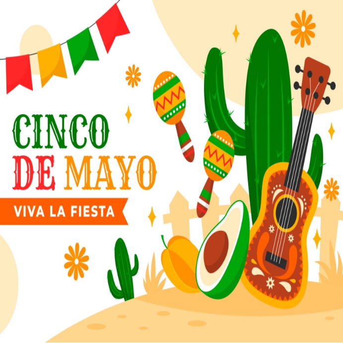Cinco de mayo poster design template | PosterMyWall