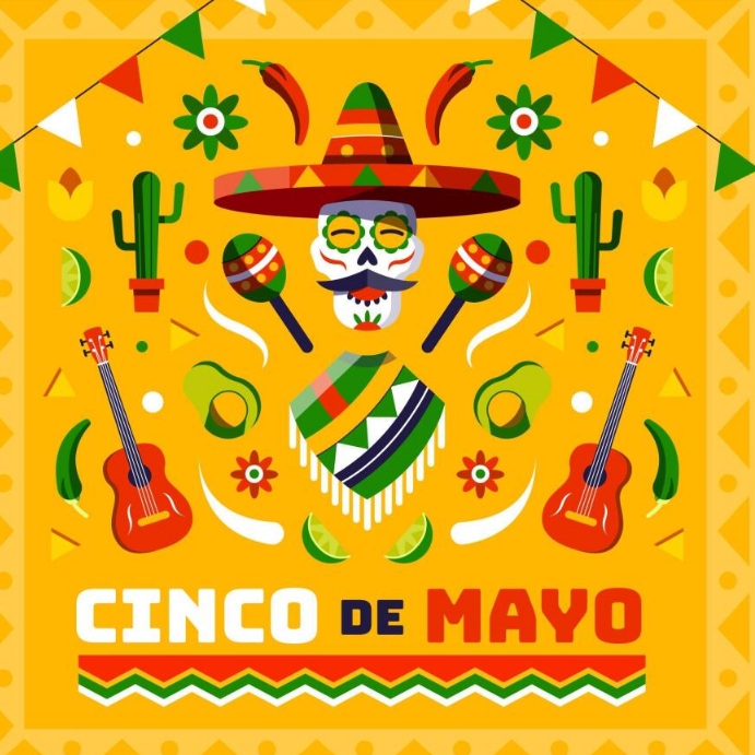 Cinco de mayo poster design template | PosterMyWall