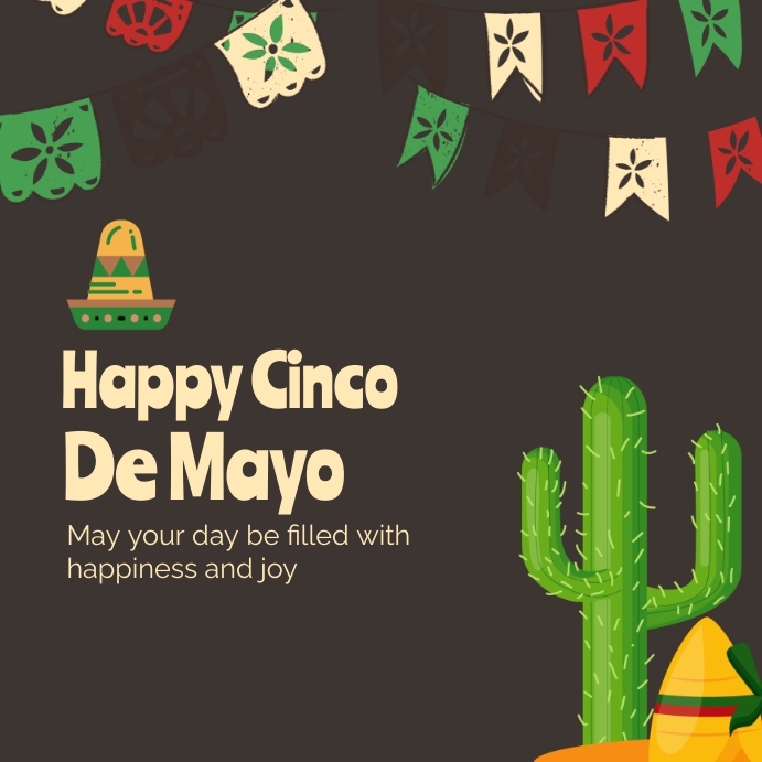 CINCO DE MAYO TEMPLATE | PosterMyWall