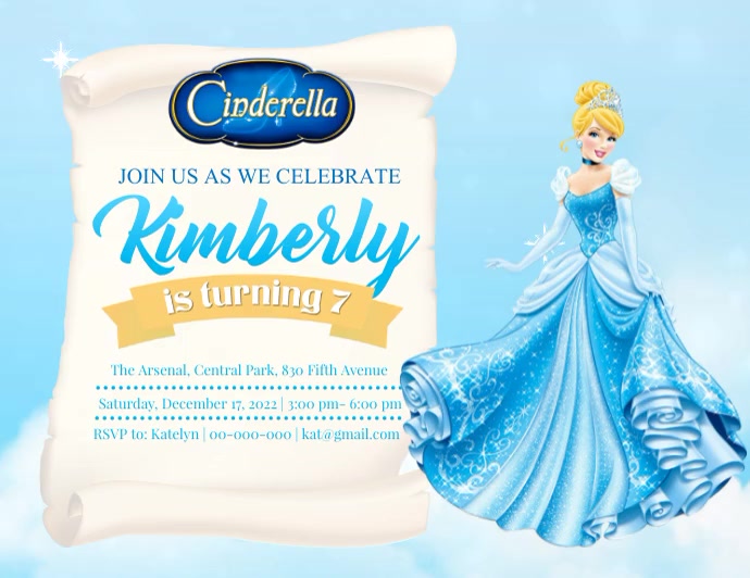 Copy of cinderella | PosterMyWall