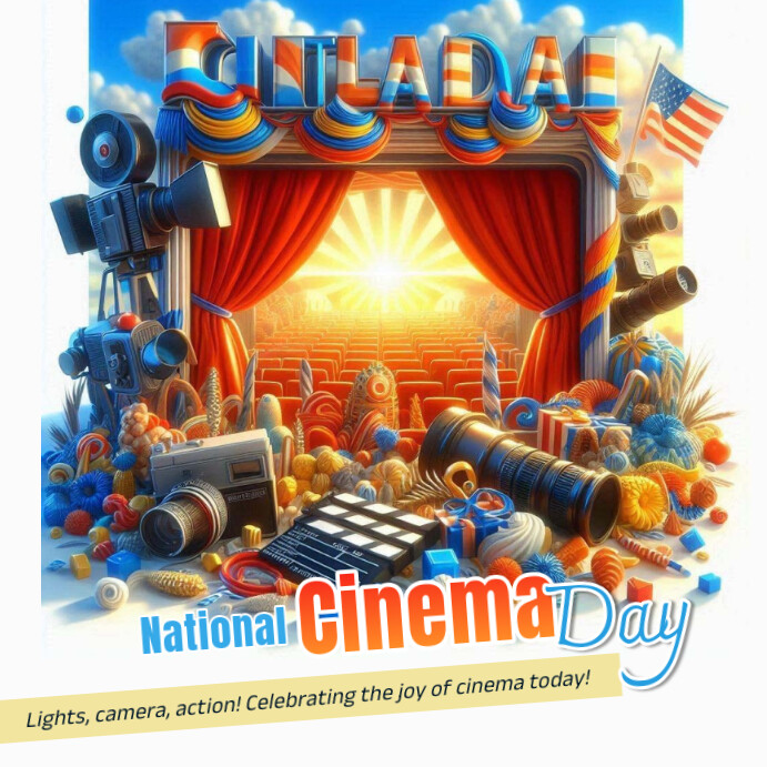 Copy of Cinema day | PosterMyWall