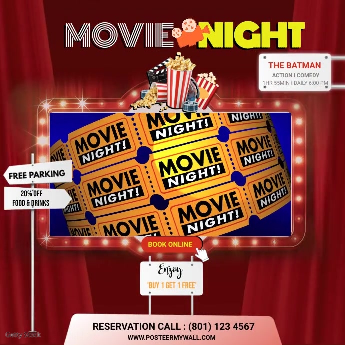 CINEMA Template | PosterMyWall