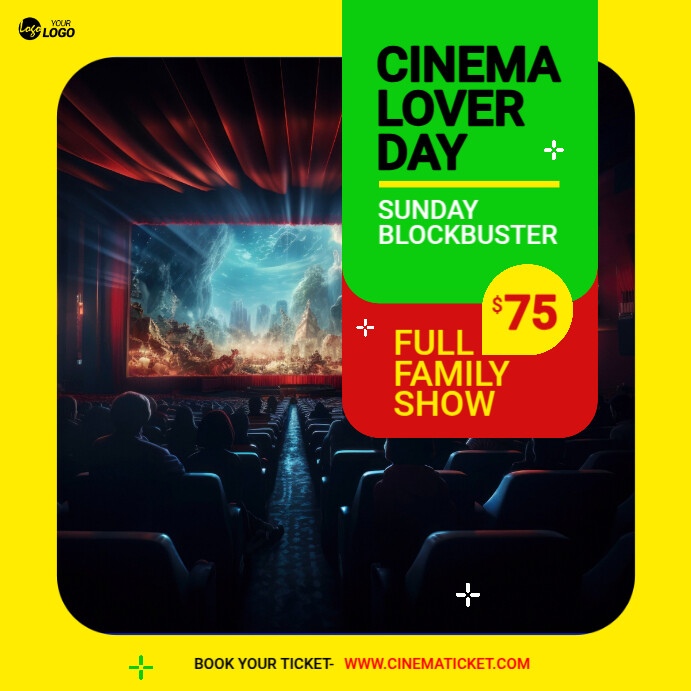 Copy of Cinema Hall Promotion Post | PosterMyWall