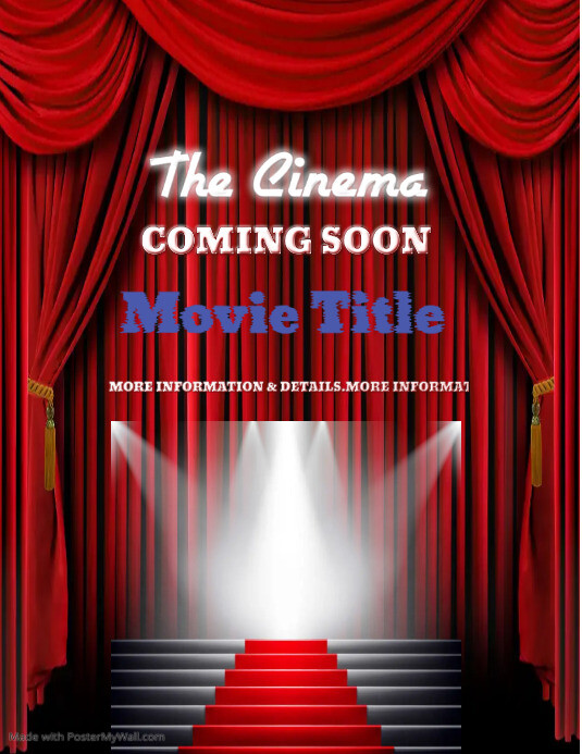 Cinema template | PosterMyWall