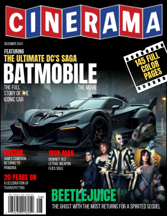 Copy of Cinerama magazine cover | PosterMyWall