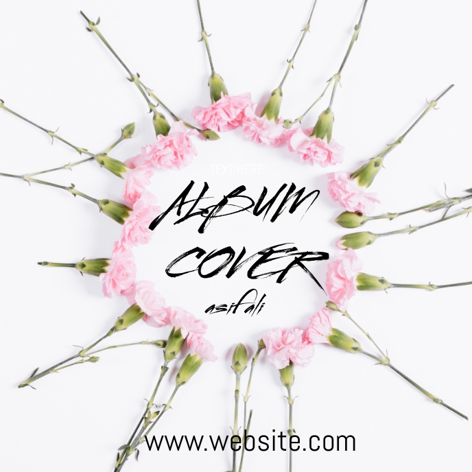 Circle Album Cover Template | PosterMyWall