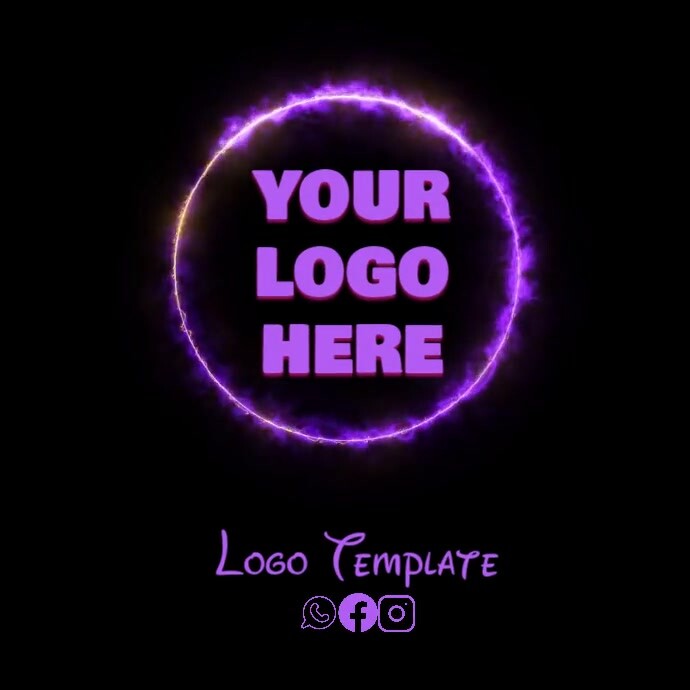 Plantilla de Circle Animation Logo | PosterMyWall