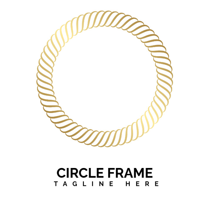 Plantilla de Circle Frame Logo | PosterMyWall