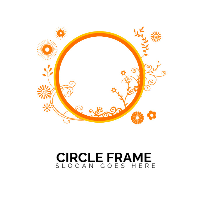 Circle Frame Logo Template | PosterMyWall
