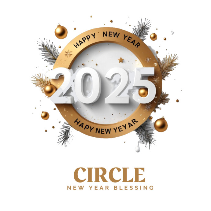 Circle logo 2025 Template | PosterMyWall