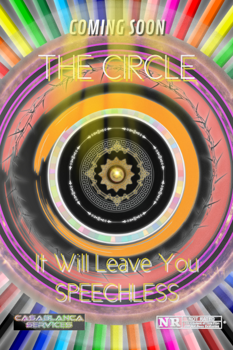 CIRCLE MOVIE Template | PosterMyWall