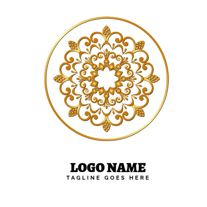 Circle Ornament Logo Template | PosterMyWall