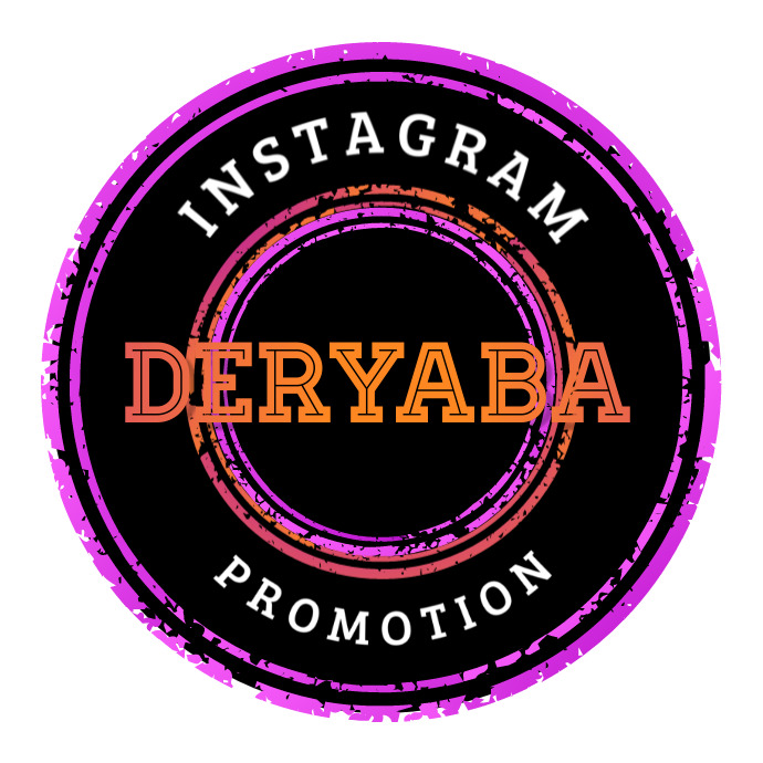 Circle Purple Gradient Instagram Promo Logo Template | PosterMyWall