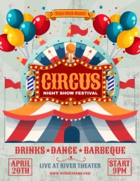 Circus Carnival Flyer Template | PosterMyWall