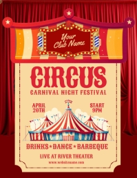 Carnival Circus Fun Fair Template | PosterMyWall