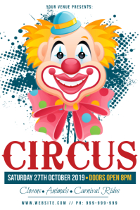 Circus Poster Template | PosterMyWall
