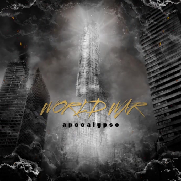Copy of City Apocalypse War Video Album Cover | PosterMyWall