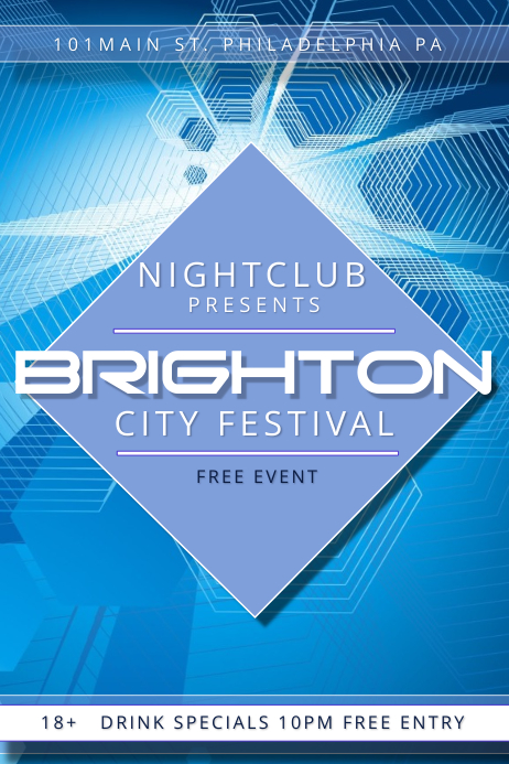 City Festival Template | PosterMyWall